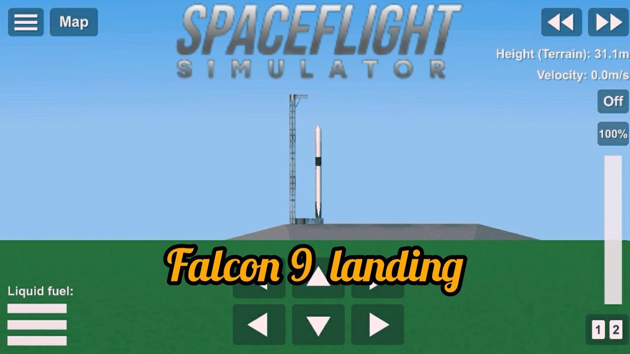 Falcon 9 crash landing| SFS| Falcon 9 | Starlink -- Space flight ...