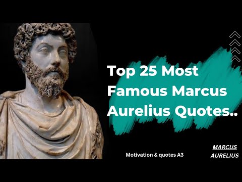Top 25 Most Famous Marcus Aurelius Quotes || Marcus Aurelius quotes ...