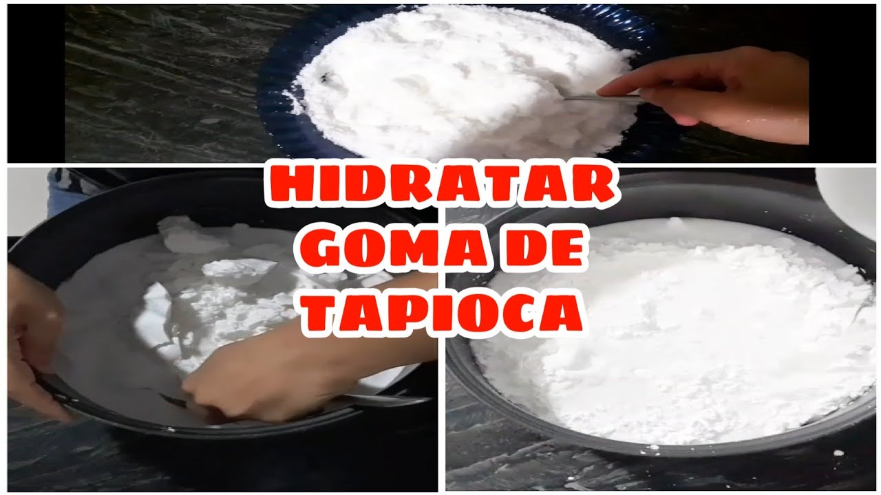 COMO HIDRATAR A MASSA DA TAPIOCA - YouTube