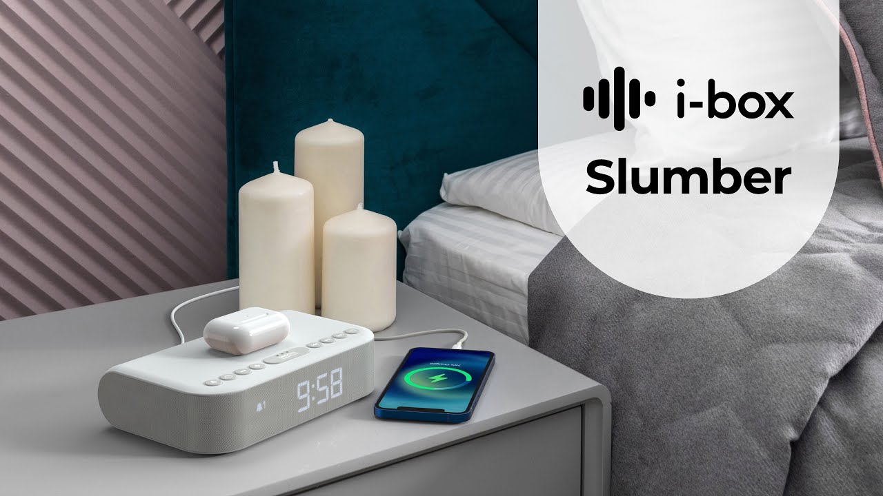 i-box Slumber | Bedside Alarm Clock - YouTube