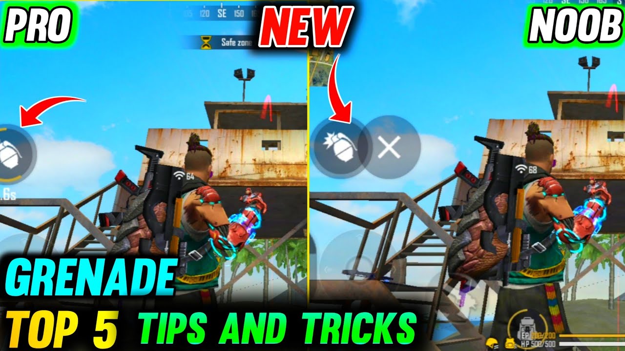 Grenade Timer Best 5 Tips And Tricks In Free Fire - YouTube