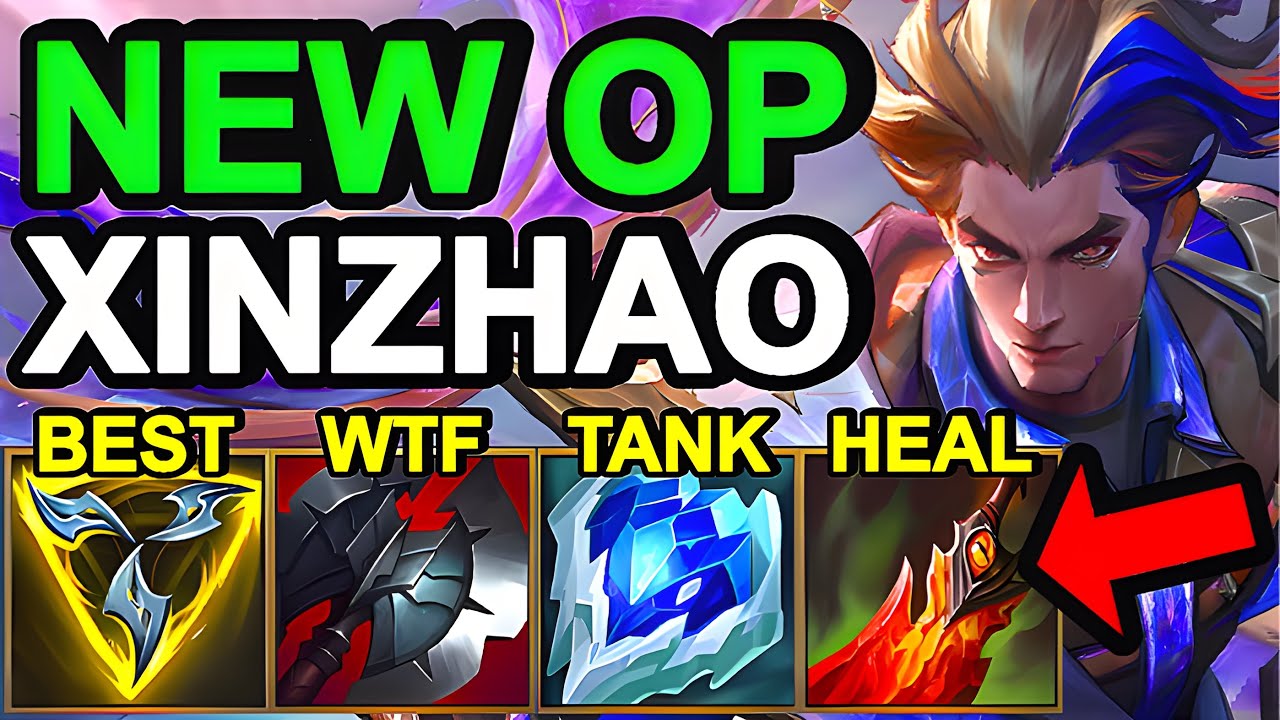 Wild Rift China Xin Zhao Jungle - New Fighter OP Build Runes - Prestige ...