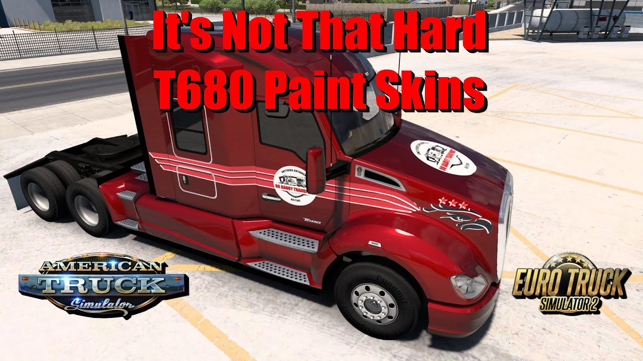 Paint Jobs & Skins Trucks & Trailers ATS ETS 2 - 1.53 Update - YouTube