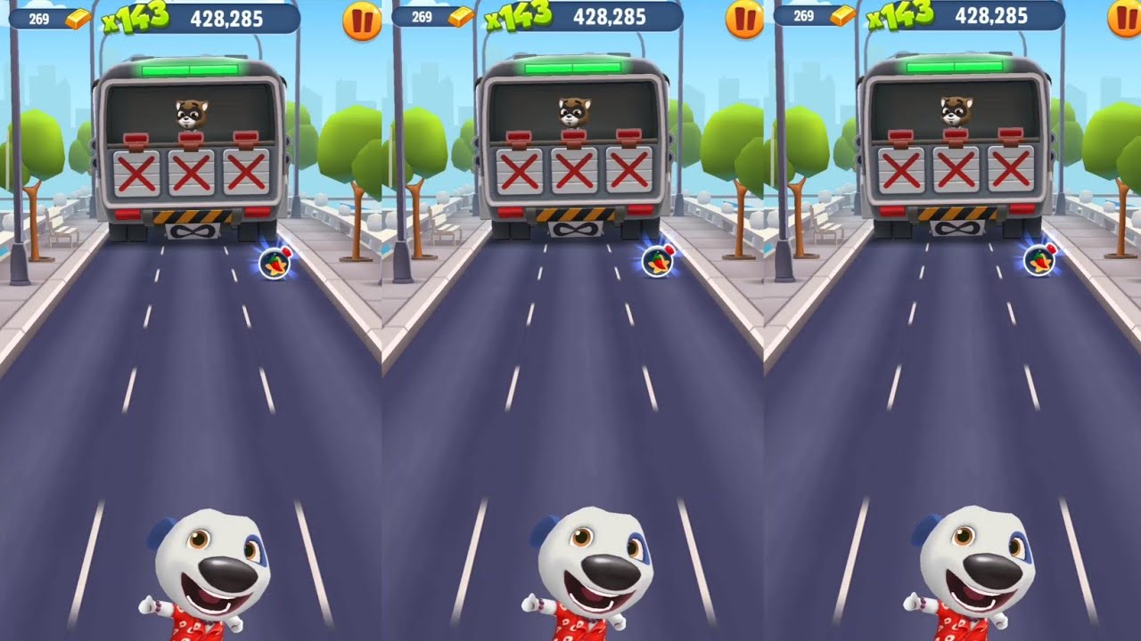 Talking Tom Gold Run 3D Android gameplay😻~ mobile gameplay video | Game ...