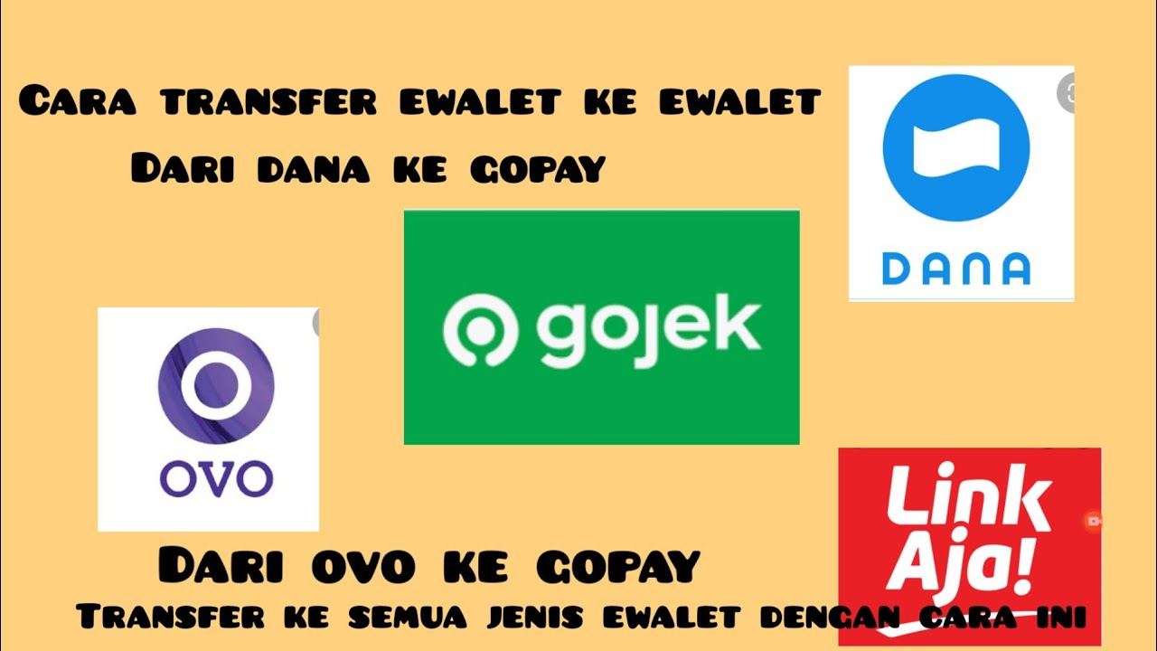 cara transfer dari ovo ke gojek , dari gojek ke dana dari dana ke link ...