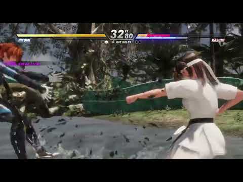 Dead Or Alive 6 Core Fighters Hitomi vs Kasumi Lost Paradise Battle Fight