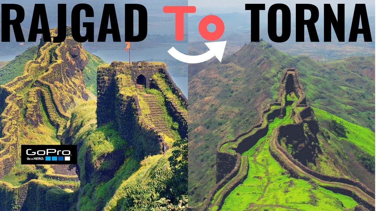 Longest Trek in Maharashtra | Rajgad Fort To Torna Fort Trek | Full ...