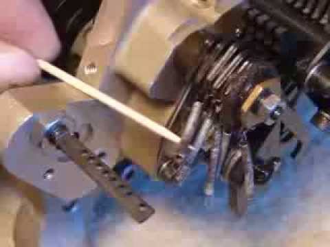 Kleinschmidt tt-98 Teletypewriter Selector Cam Plus Y Levers - YouTube