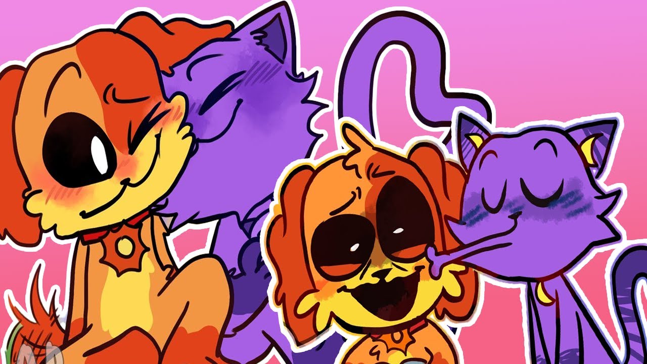 Catnap & Dogday Furry Affection | Poppy Playtime Chapter 4 Comic Dub ...