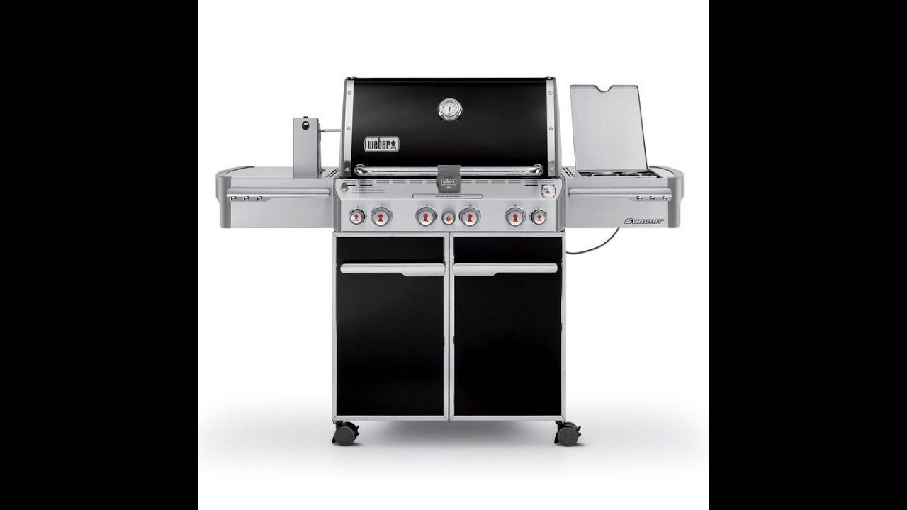 Assembly of Weber Summit Barbecue - YouTube