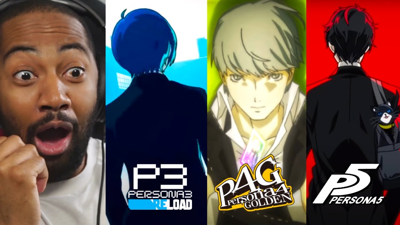 Jrpg Fan Reacts To Every Persona Opening Youtube