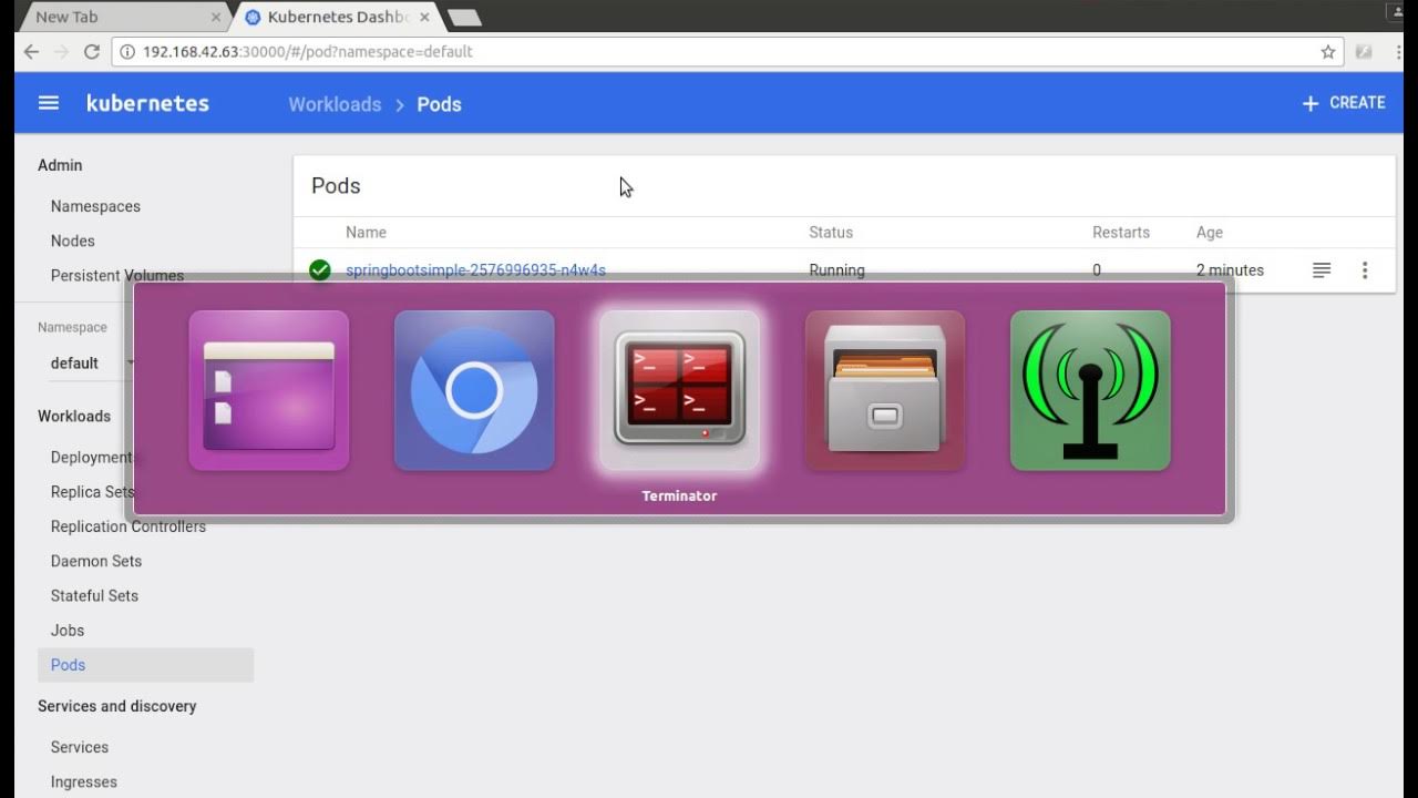 Kubernetes features and simple java application deployment on minikube ...
