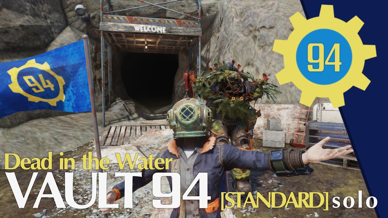 Fallout76 Vault 94 STANDARD SOLO RAID - YouTube