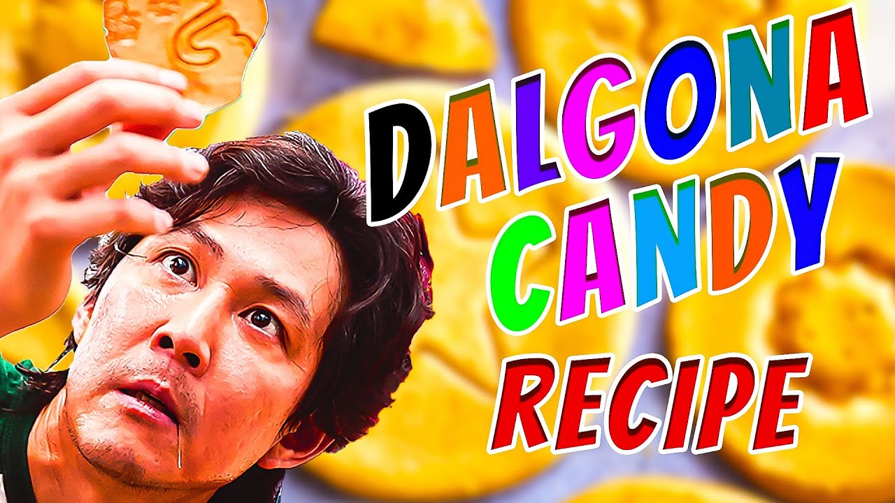 How to make Dalgona Candy Recipe - Dalgona Challenge - [Netflix Squid ...