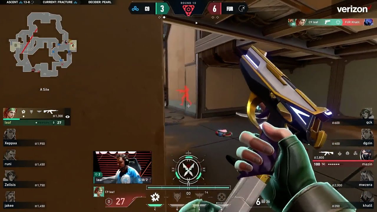 C9 Leaf 4k Clutch vs FURIA | VCT Americas - YouTube