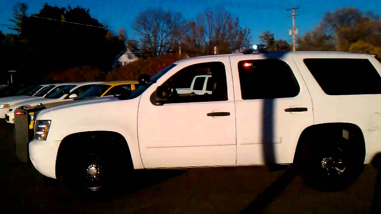 Veto Enterprises police Tahoe demo vehicle - YouTube