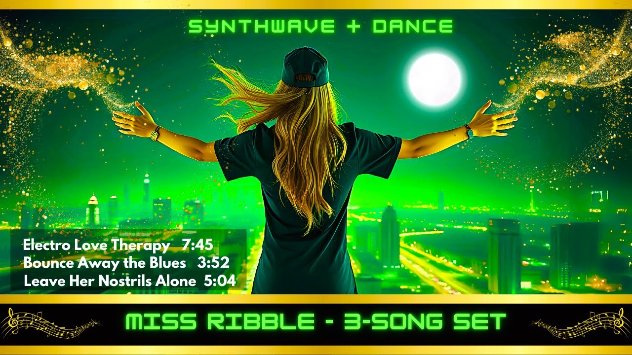 Miss Ribble - 3-Song Set (Synth Wave + Dance) - YouTube