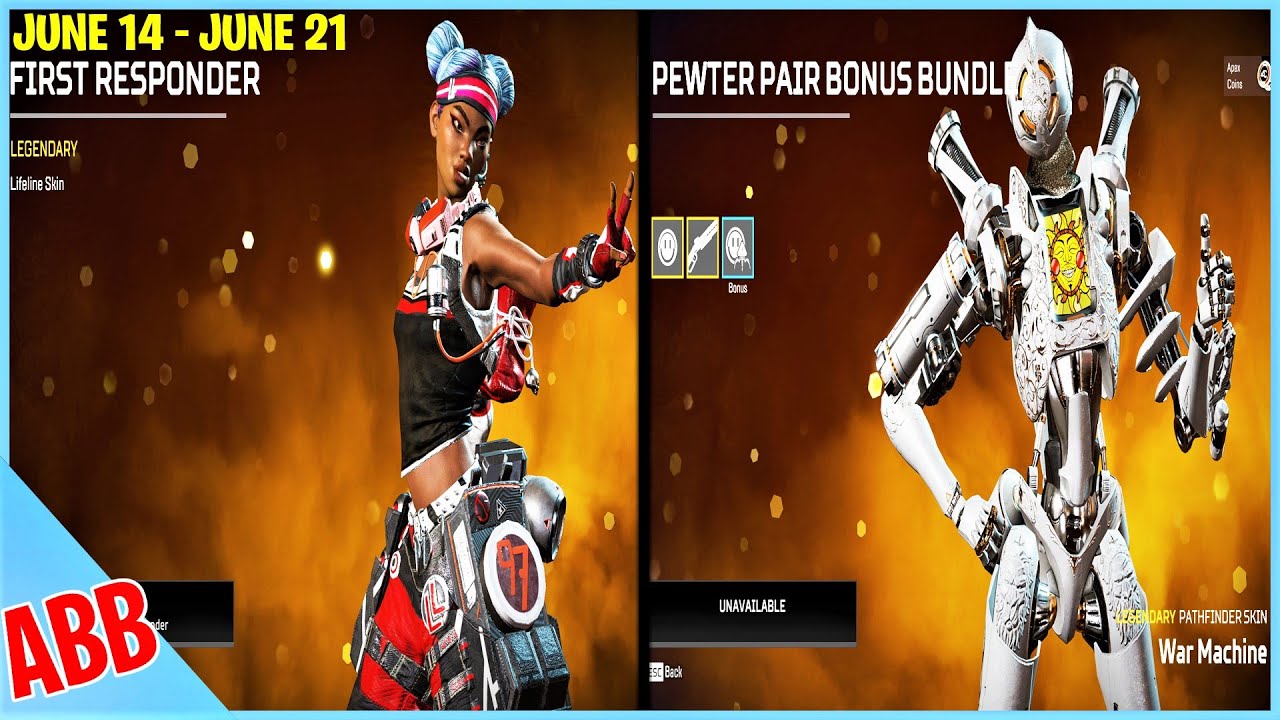 APEX LEGENDS ITEM SHOP TODAY - LIFELINE & G7 SCOUT RECOLORS, WAR ...