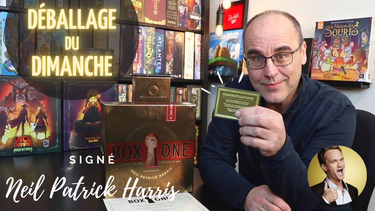 BOX ONE : le Puzzle Game de Neil Patrick Harris - YouTube