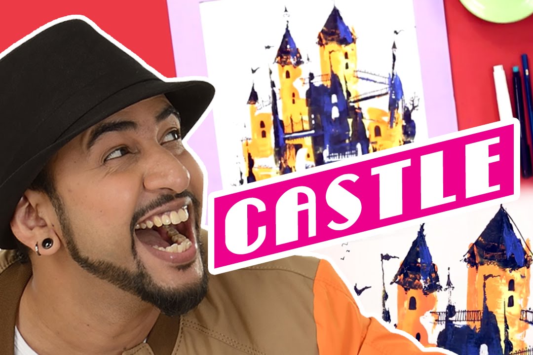 Mad Stuff with Rob – How to draw a Castle with Cards | DIY Drawing for ...
