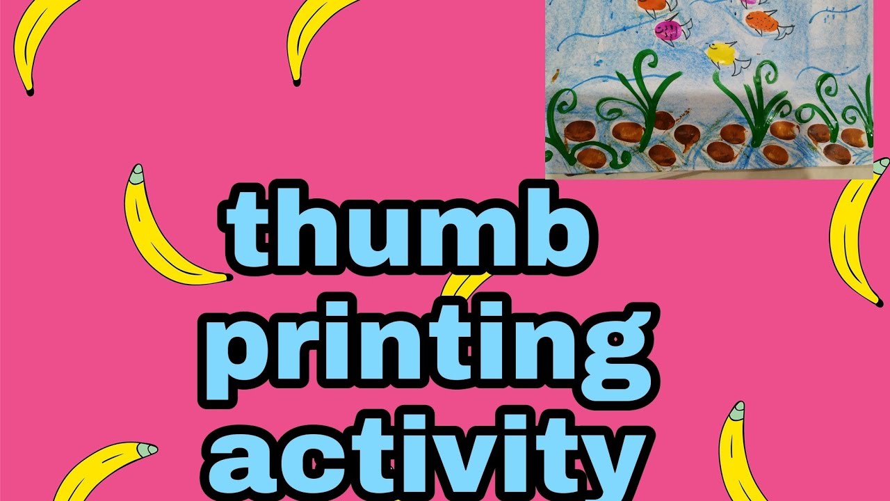 thumb printing activity (#thumb printing designs ideas#) - YouTube