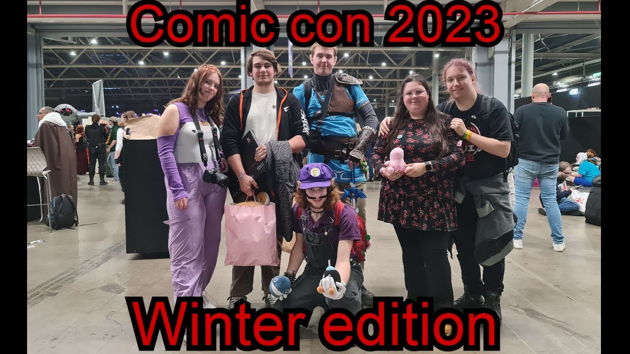 comic con 2023 winter edition! - YouTube