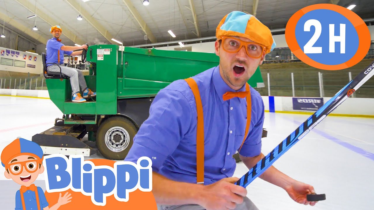 Blippi's Winter Fun! Let's Visit an Ice Rink | Blippi | Moonbug Kids ...