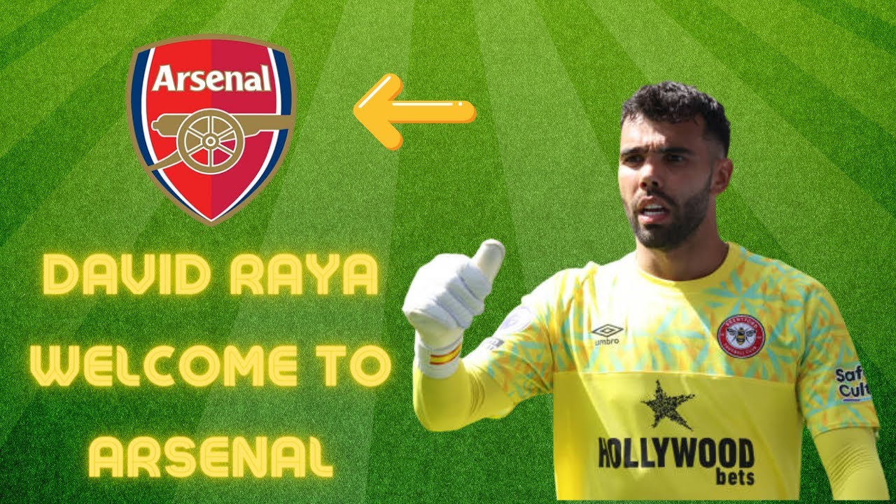 David Raya Ready To Secure Arsenal Back Line From Goal 🔥 - YouTube