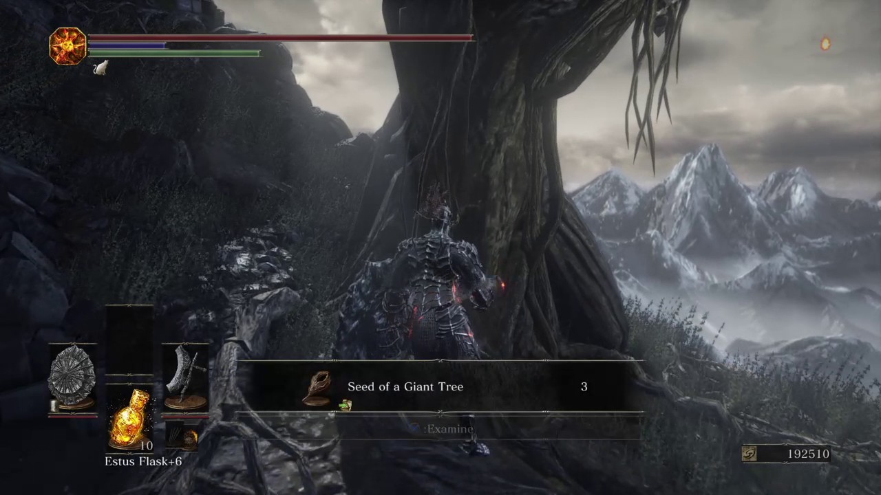 DARK SOULS 3: Getting 3 seeds from the giant's tree at once - YouTube