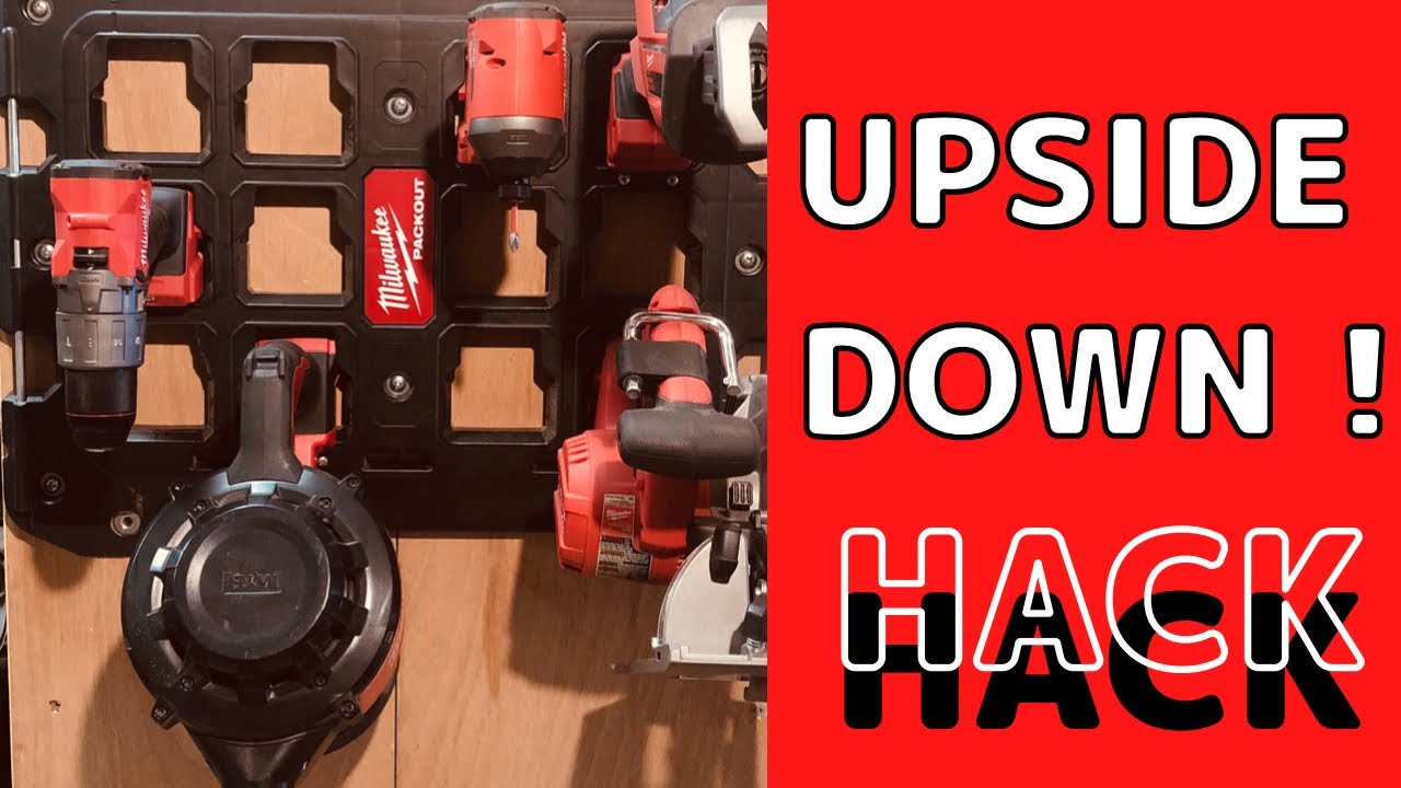 Easy Hack🤙Mounting Plate !!! Milwaukee PACKOUT - YouTube