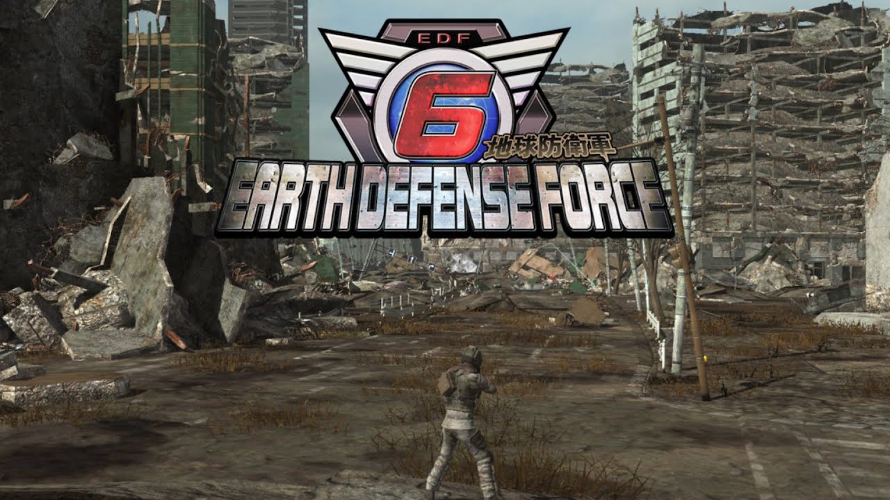 EARTH DEFENSE FORCE 6 - Ants And Grenade Launchers - YouTube