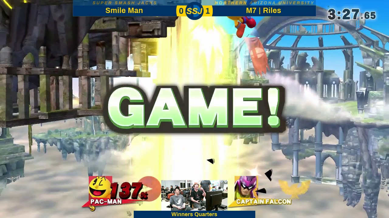 SSJ #52 - WQ - Smile Man (Mii Brawler, Pac-Man, Captain Falcon) vs M7 ...