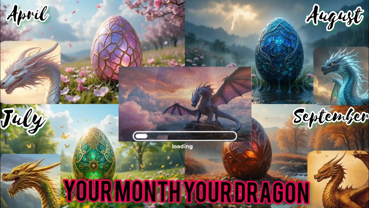 Your Month Your Dragon | Your Month Your Creature | birth month ...
