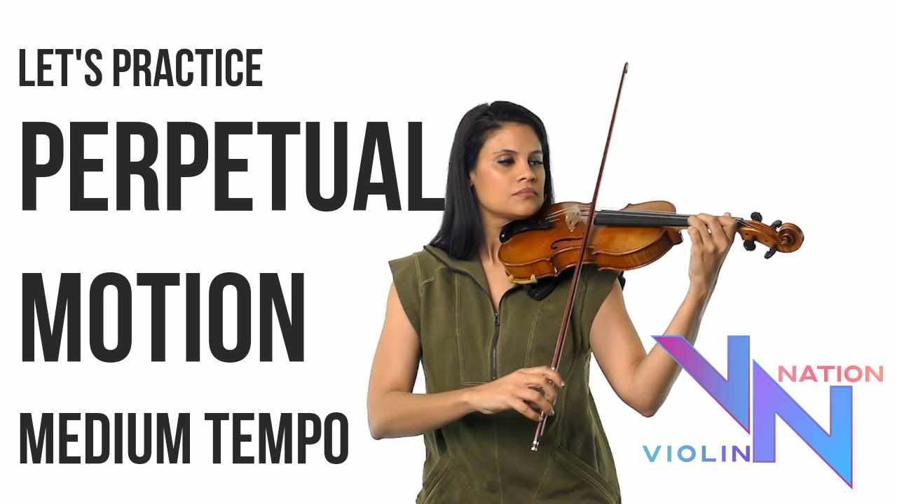 Perpetual Motion | Suzuki Violin Book 1 | Medium Tempo - YouTube