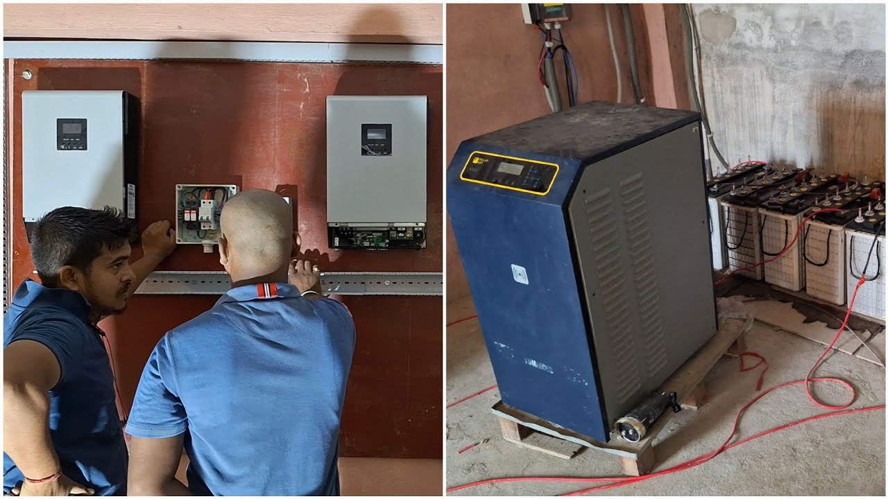 "10 Kw Inverter Connection For Your Home And School Needs | Khalsa Electricals" - YouTube