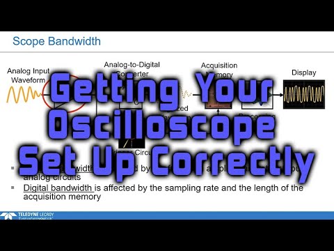 Getting Your Oscilloscope Set Up Correctly - YouTube