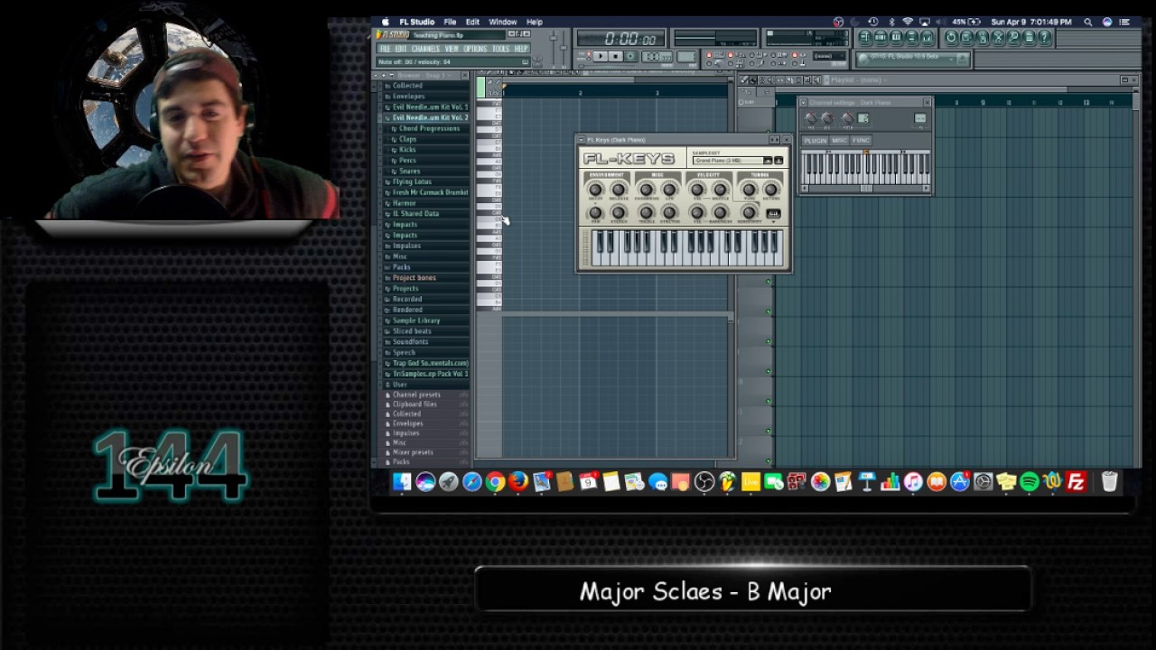 Major Scales - B Major - YouTube