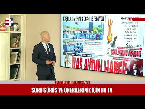 KAŞ AYDIN HABER 14 TEMMUZ 2026