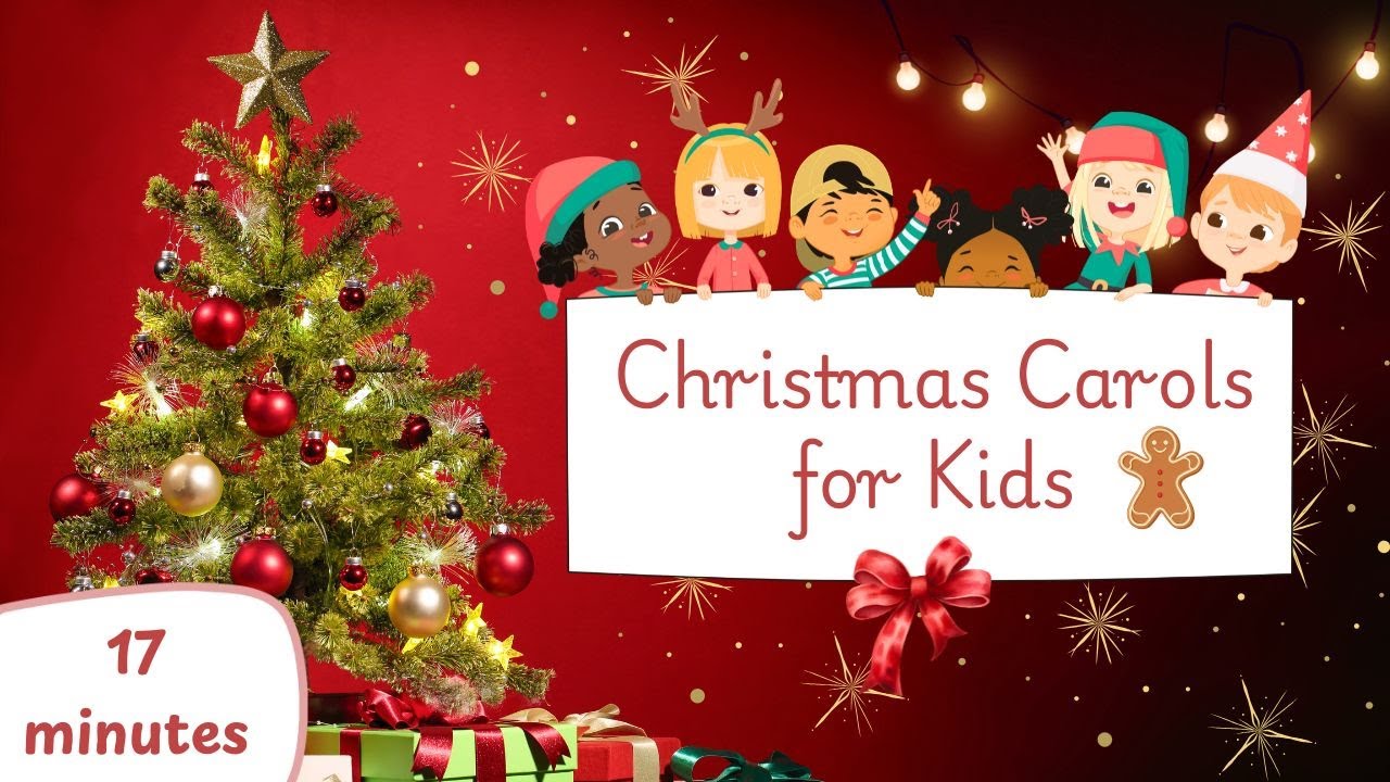 Christmas Carol Mashup for Kids (17 minutes) | Holiday Songs with ...