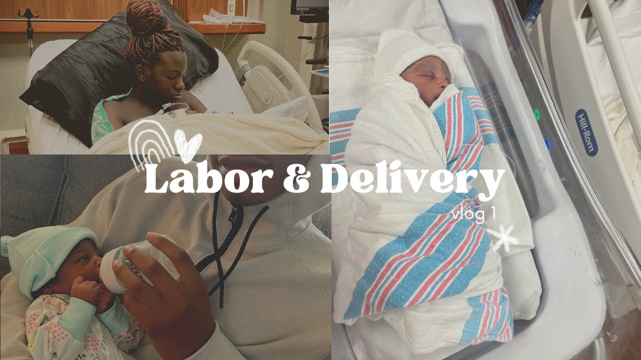 Labor And Delivery Vlog First Time Mom Youtube