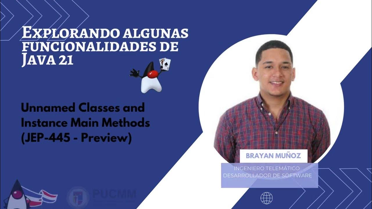 ¿Qué es y en qué consiste Unnamed Classes and Instance Main Methods? - YouTube