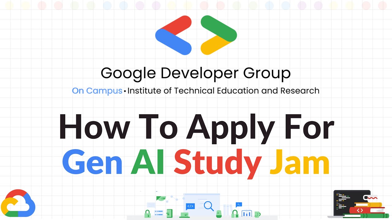 🚀 Get Ready for the Google Cloud Gen AI Study Jam! 🚀 @gdgiter - YouTube