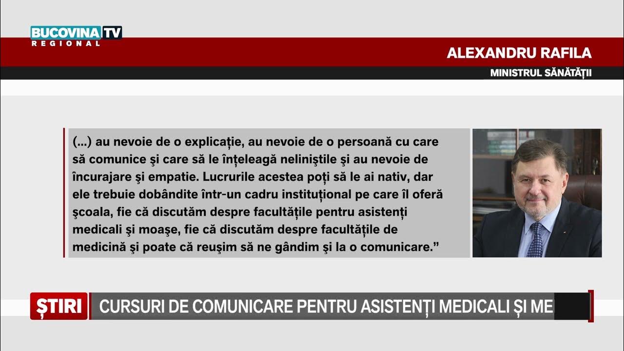 Cursuri de comunicare pentru asistenti medicali si medici - YouTube