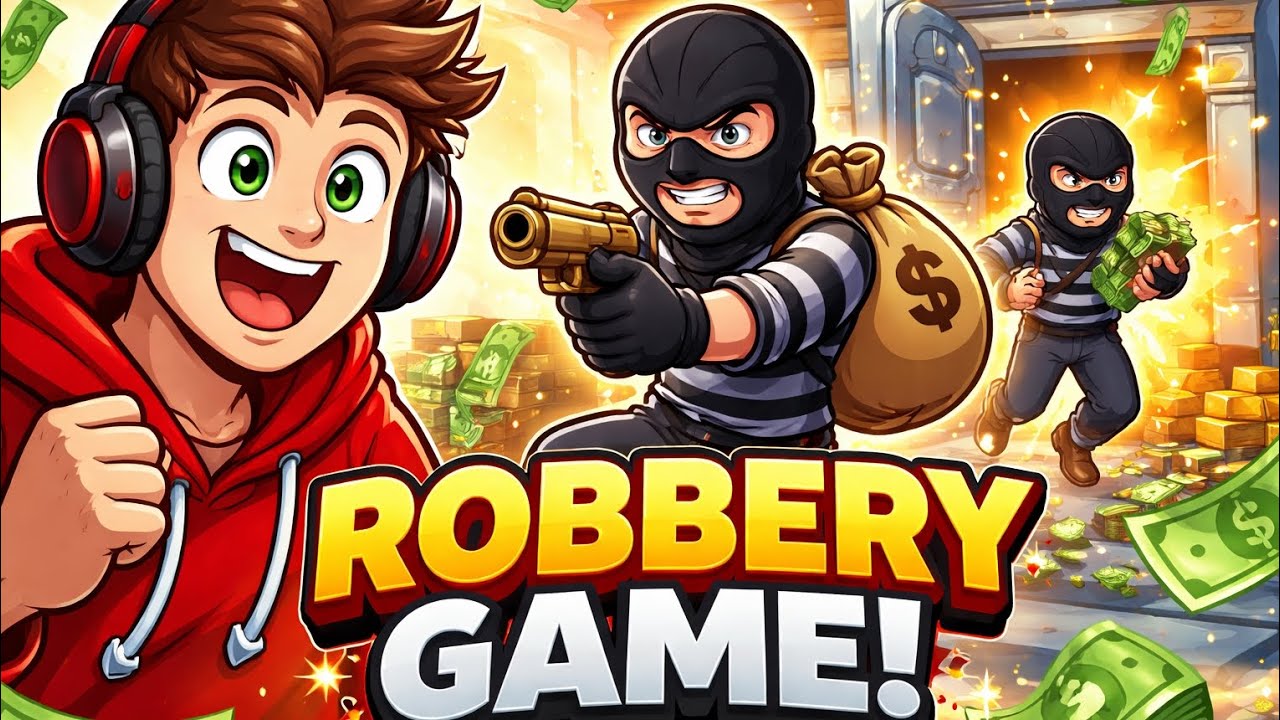Playing robbery game (subscribe) - YouTube
