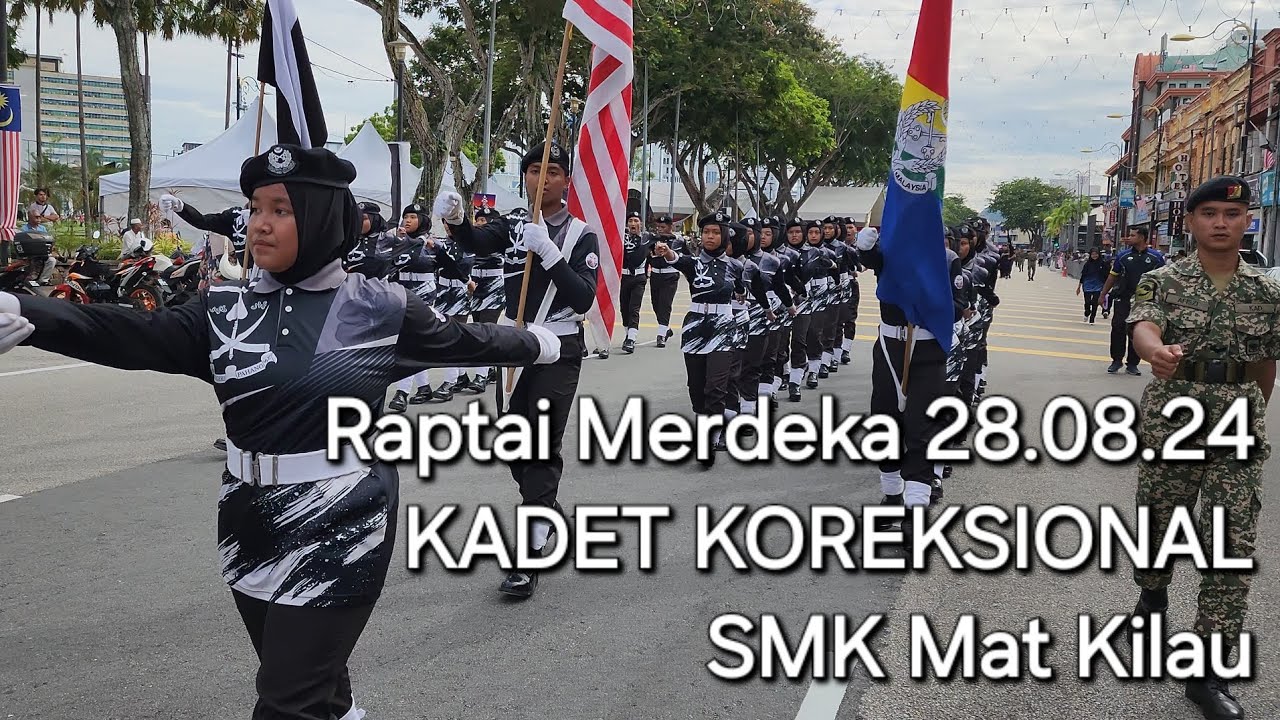 V0856 Pasukan KADET KOREKSIONAL SMK Mat Kilau. Raptai Perbarisan ...