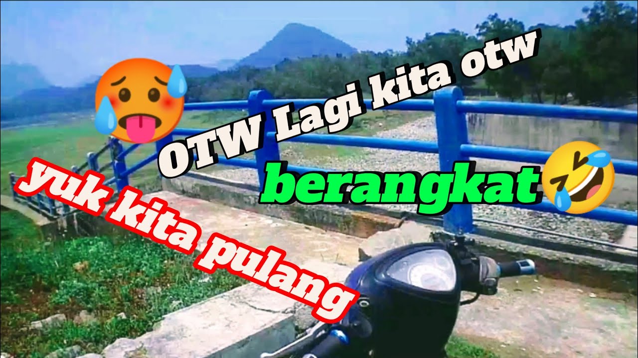 Habis ngopi di tempat wisata tanggul ubrug Jatiluhur Purwakarta saatnya ...