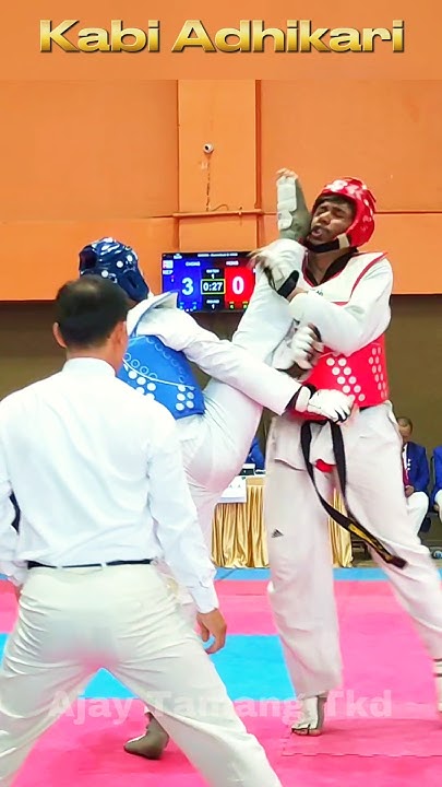 +87Kg Fight 🇳🇵 Highlights #taekwondo #fighting #nepal #ajaytamangtkd #shorts - YouTube