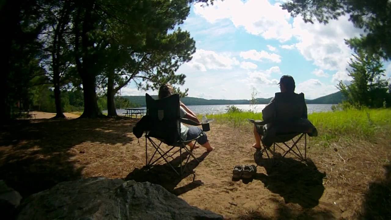 Achray Algonquin Park Campsite # 8 - YouTube