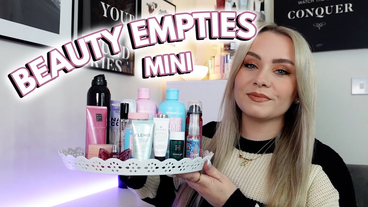 BEAUTY EMPTIES AUGUST 2024 | WHAT I'VE USED UP 💗 | MISS BOUX - YouTube