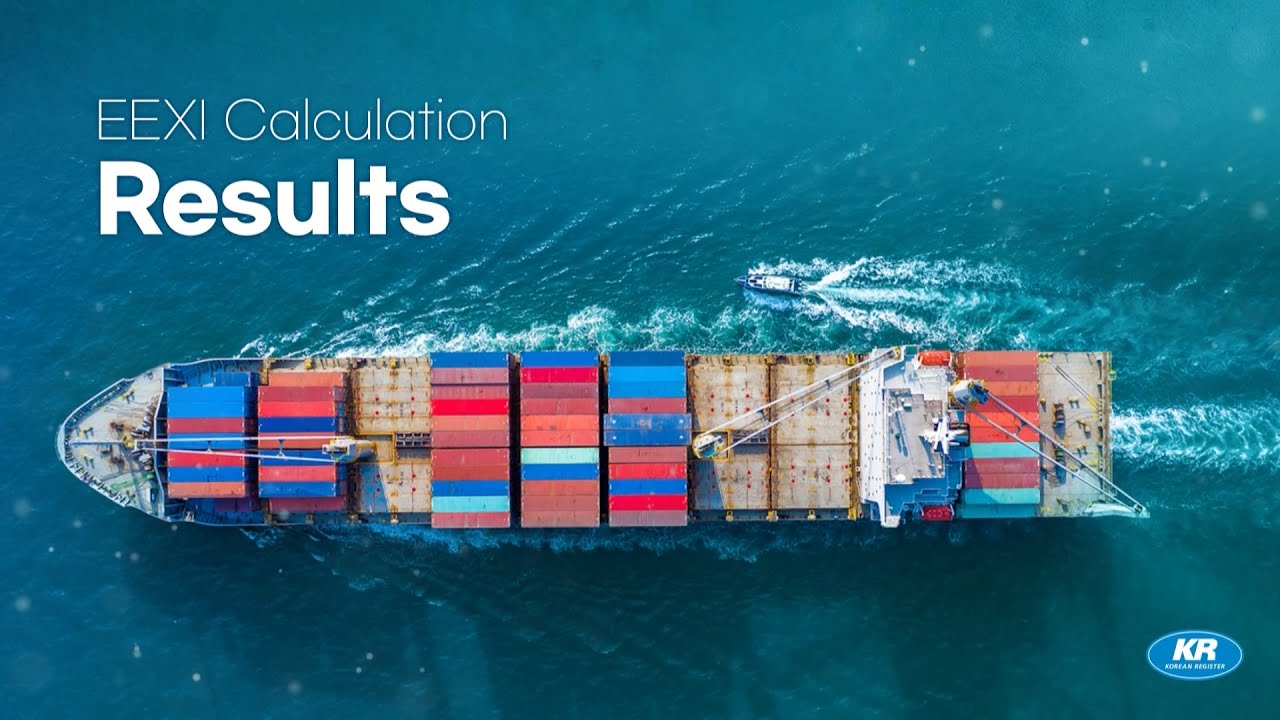 [IMO GHG] EEXI Calculation results - YouTube